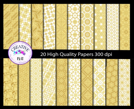 Neutral Prints Digital Paper Pack 20 High Quality Backgrounds - Etsy
