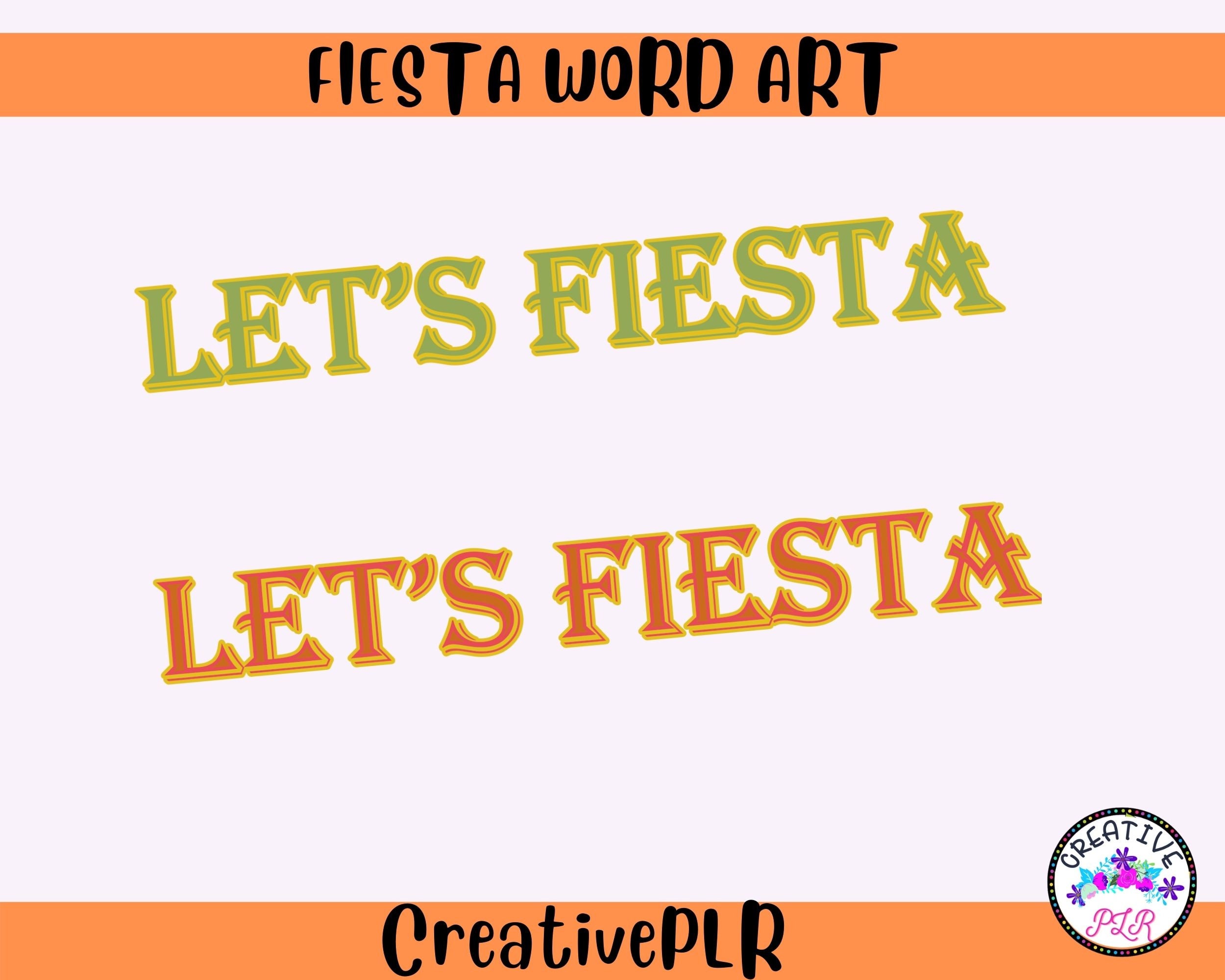 Fiesta Word Art Quotes - Etsy