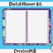 Purple Garden Digital Planner Cover Kit PLUS Digital Notebook Covers - Etsy