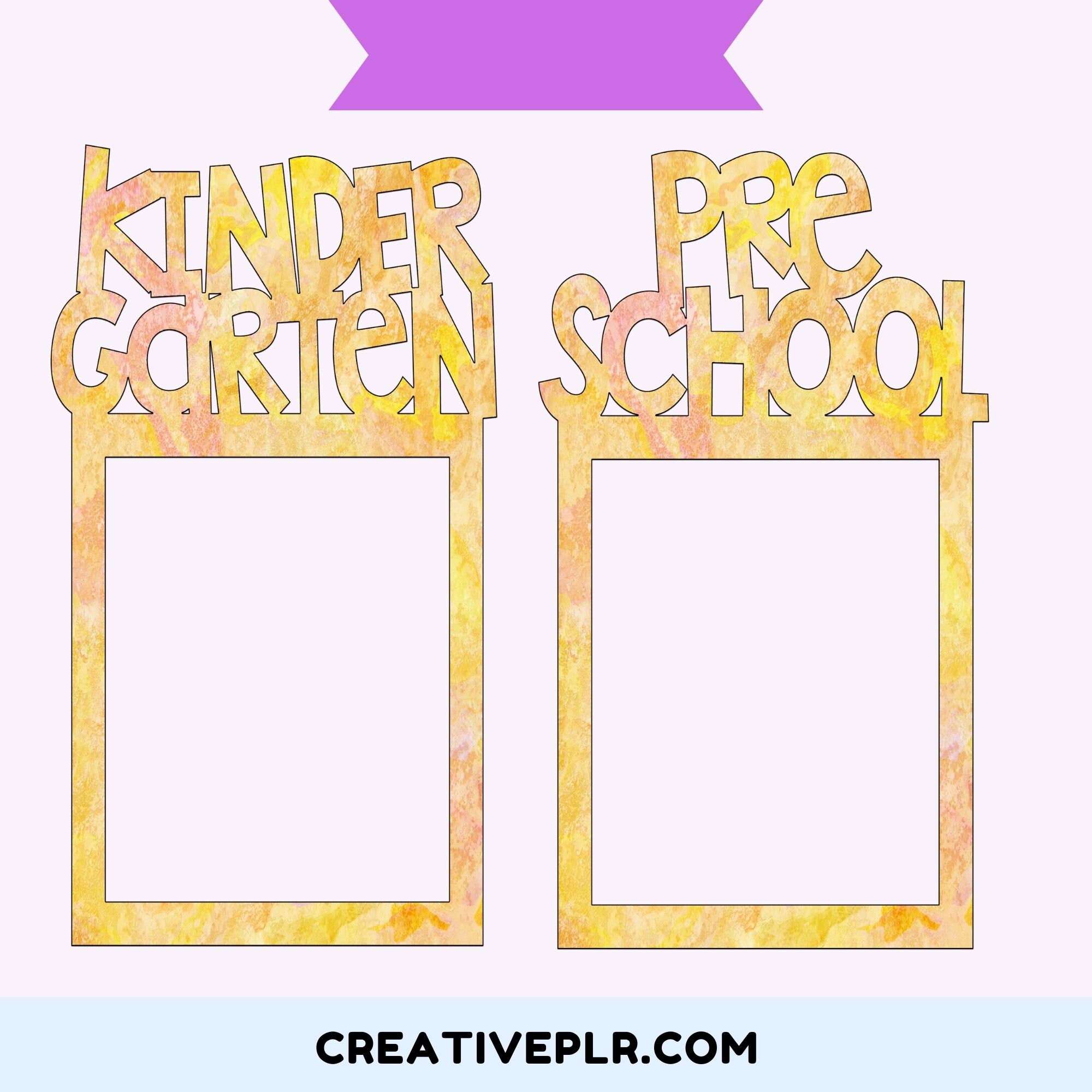 Peach School Picture Frames - Etsy