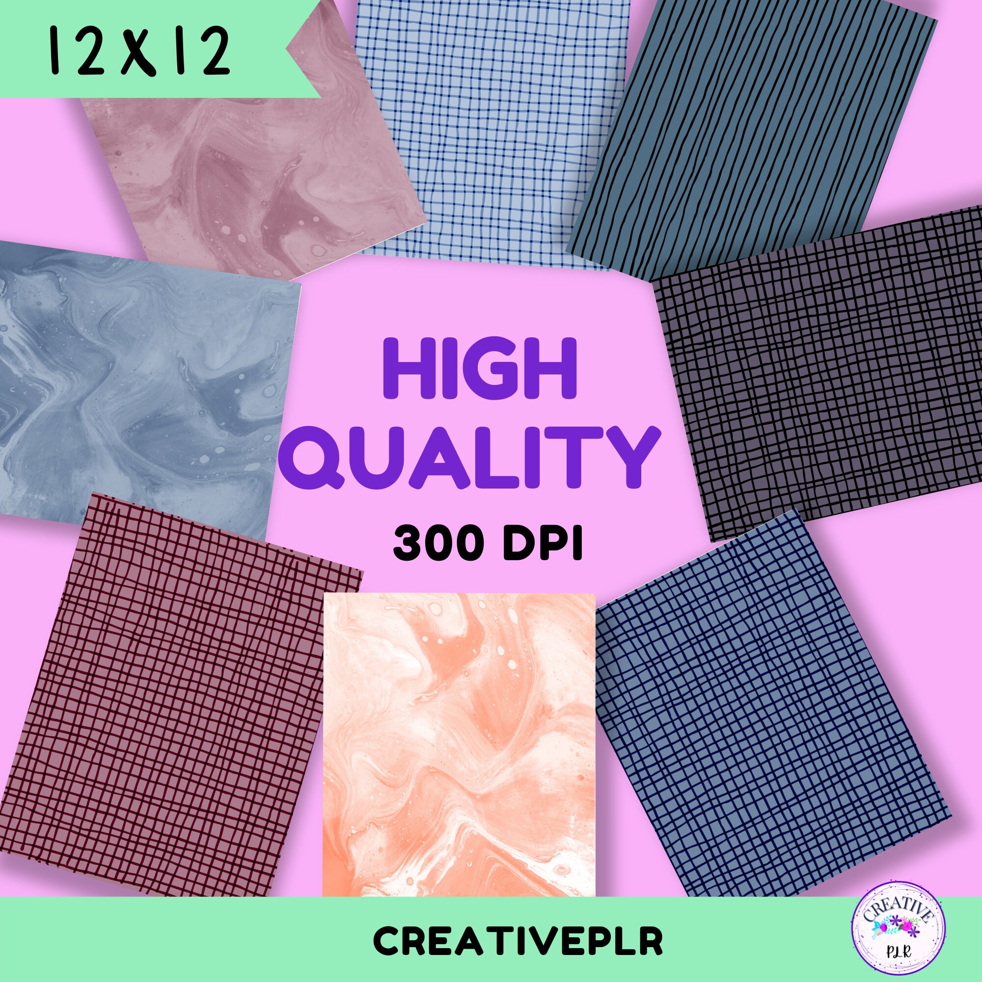 Sunset Colors Digital Paper Pack |20 High Quality Backgrounds ...