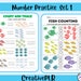 Counting Practice Worksheets Set 1 | Counting Review | Kids Printables ...