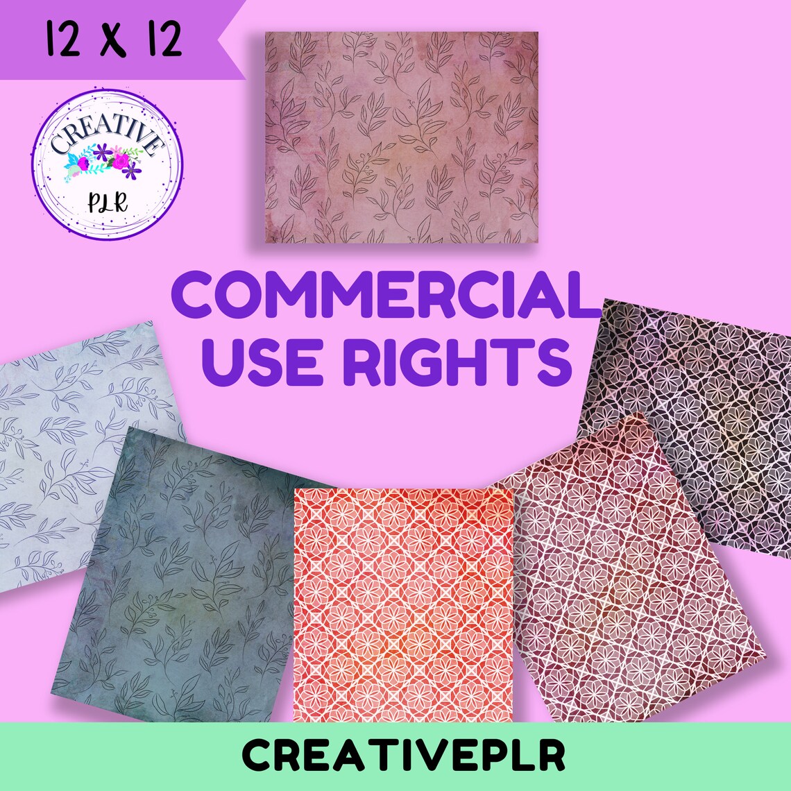 Sunset Colors Digital Paper Pack |20 High Quality Backgrounds ...