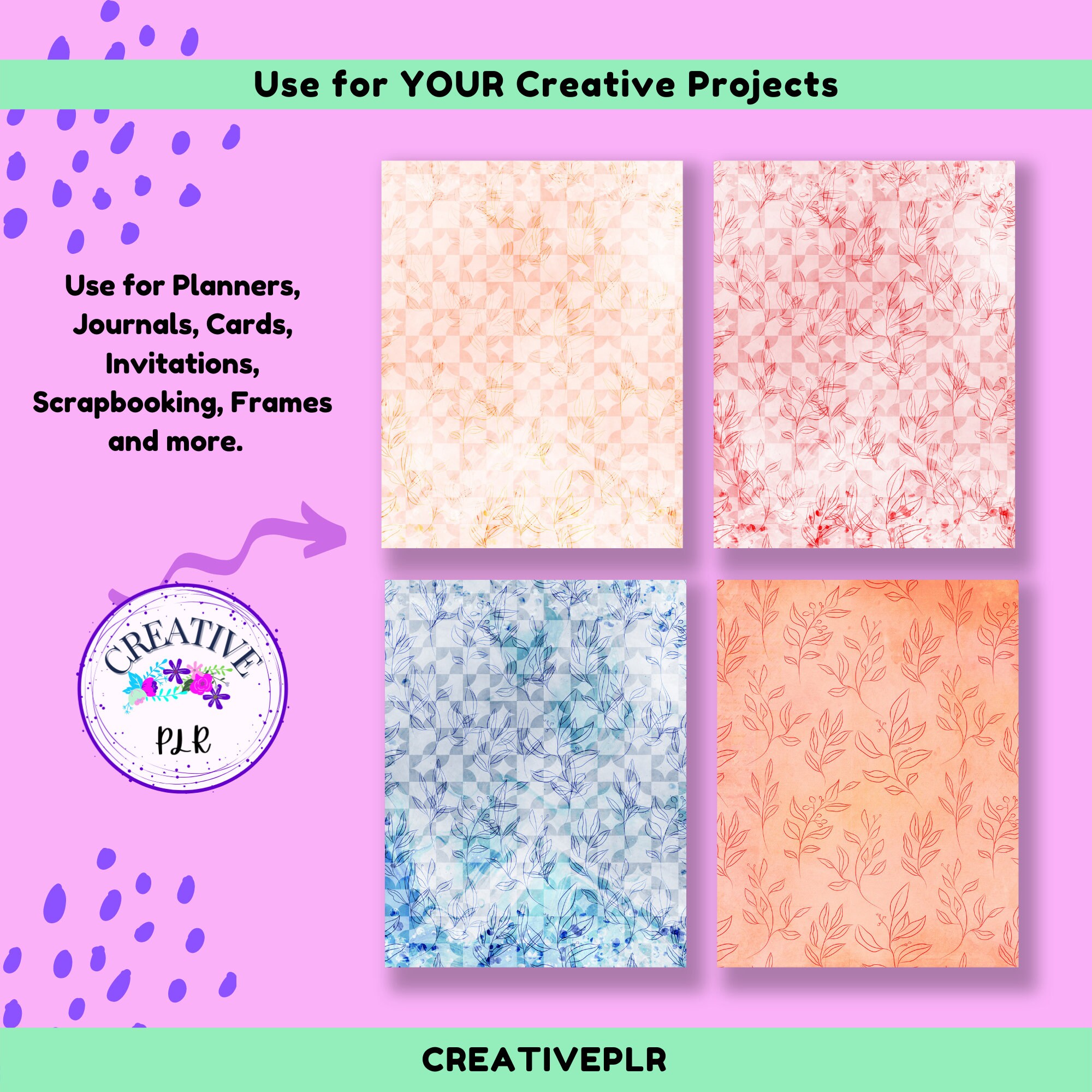 Sunset Colors Digital Paper Pack 20 High Quality Backgrounds - Etsy