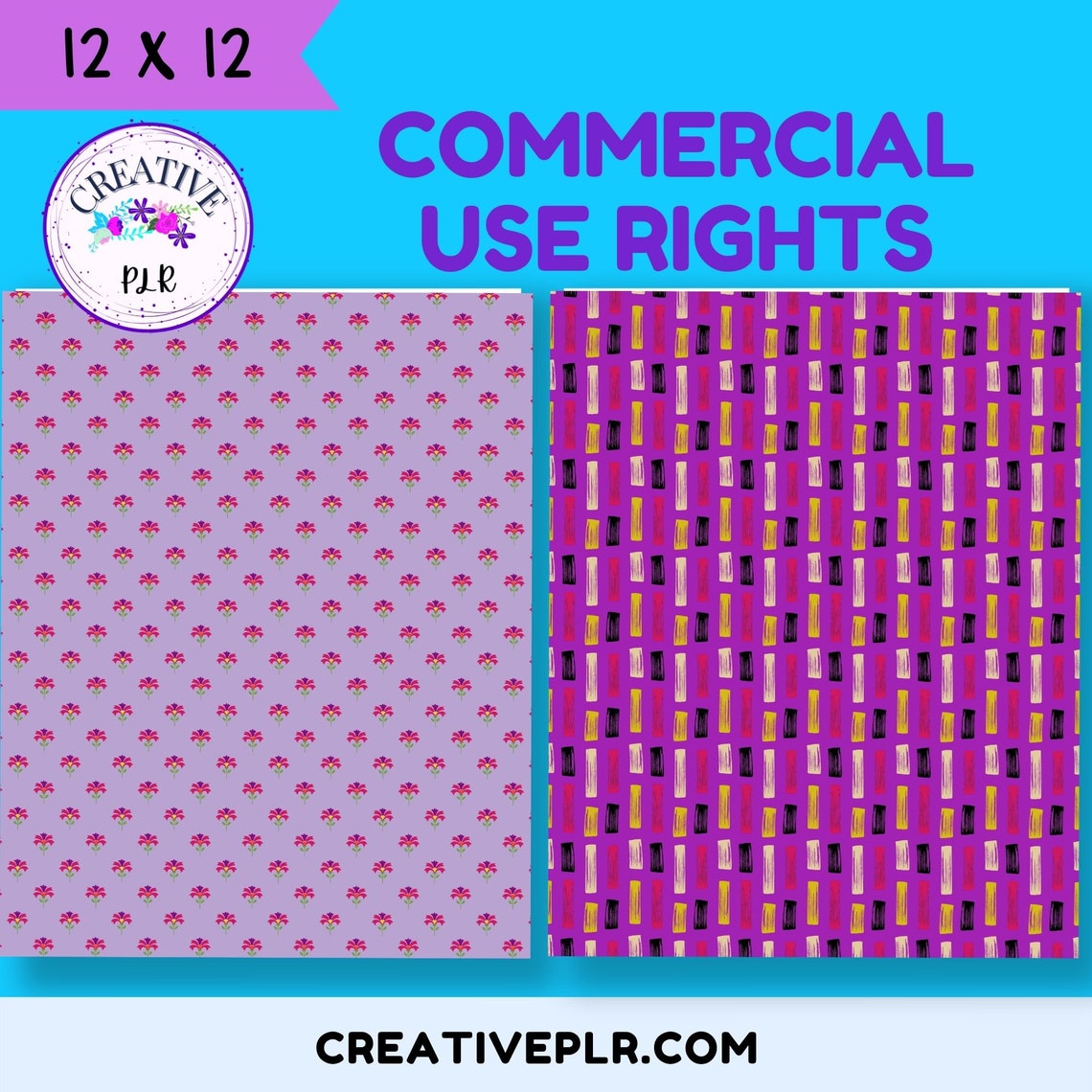 Vintage Purples Digital Paper Pack 20 High Quality - Etsy