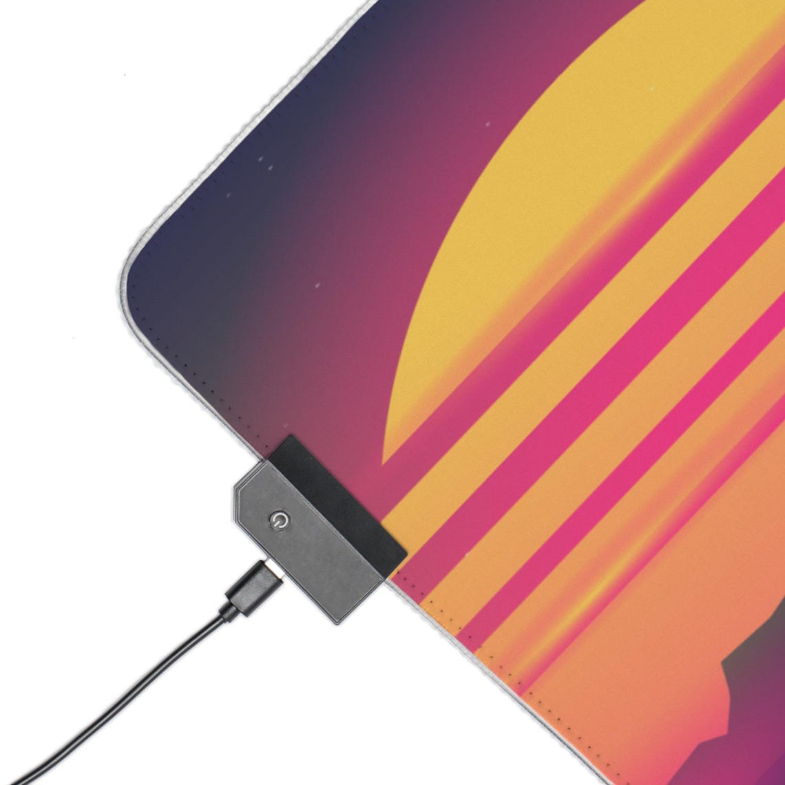 LED Gaming Mouse Pad Cyberpunk 3 PC Mouse Mat, RGB Light up Desk Mat ...