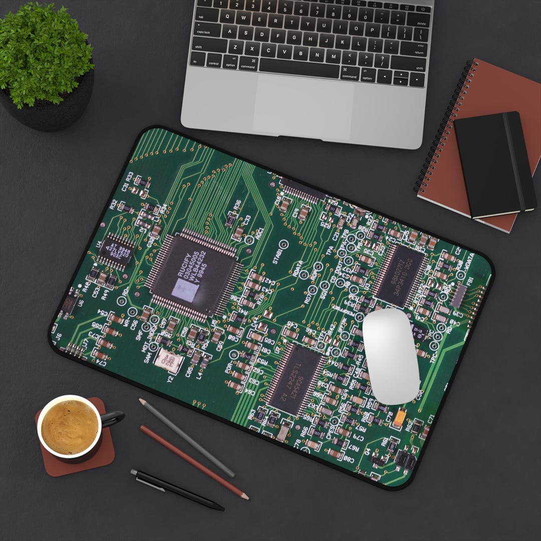 Motherboard Gaming PC Mouse Desk Mat - Etsy