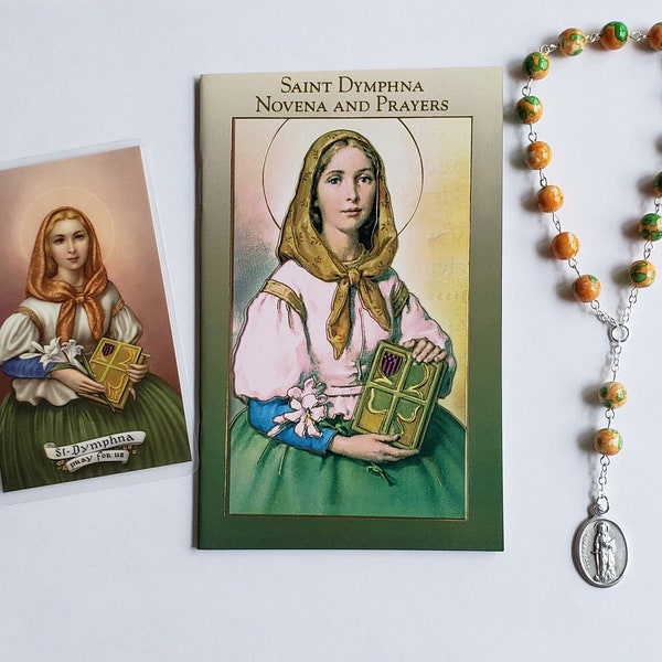 St Dymphna - Etsy
