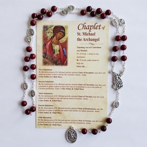 Chaplet of St Michael the Archangel - Etsy