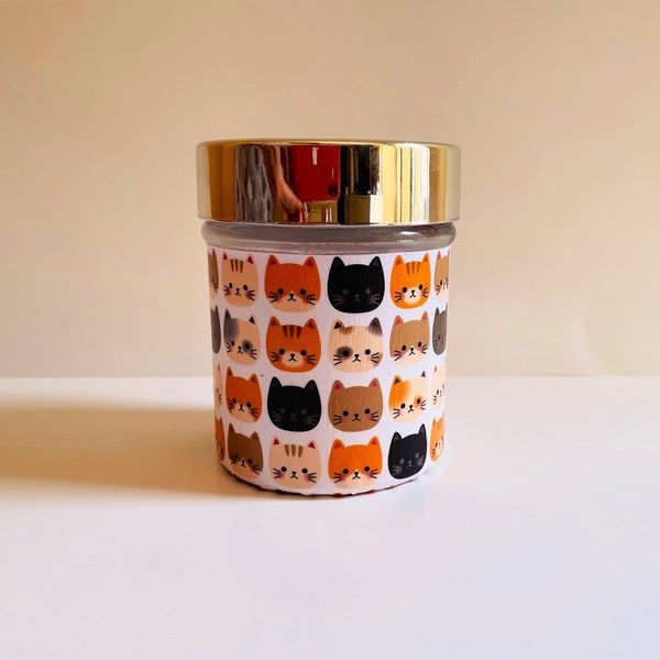 Cat Treat Jar - Etsy