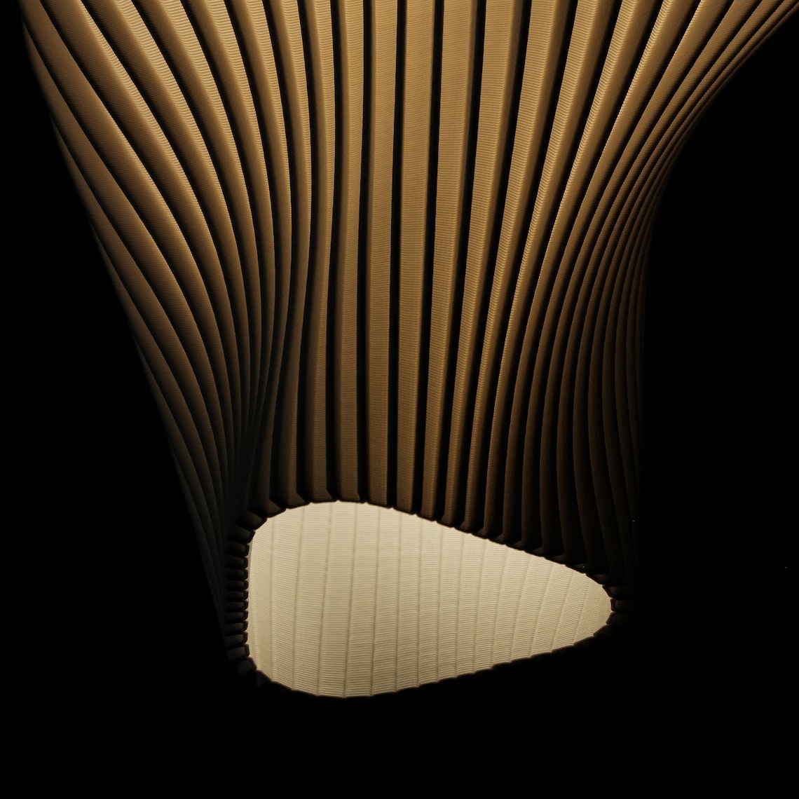 Aura Lampshade – Modern Pendant Light – Eco-friendly Ceiling Light ...