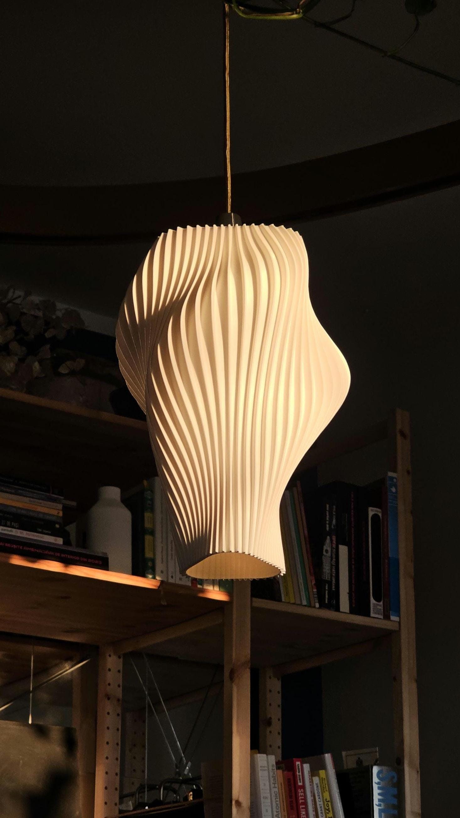 Aura Lampshade – Modern Pendant Light – Eco-friendly Ceiling Light ...