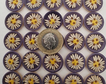 Daisy Buttons - Etsy UK