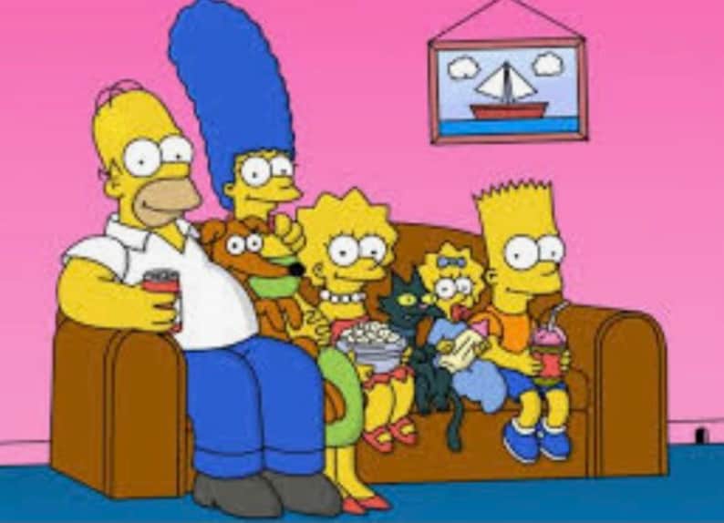 The Simpsons Boat Picture Frame - Etsy