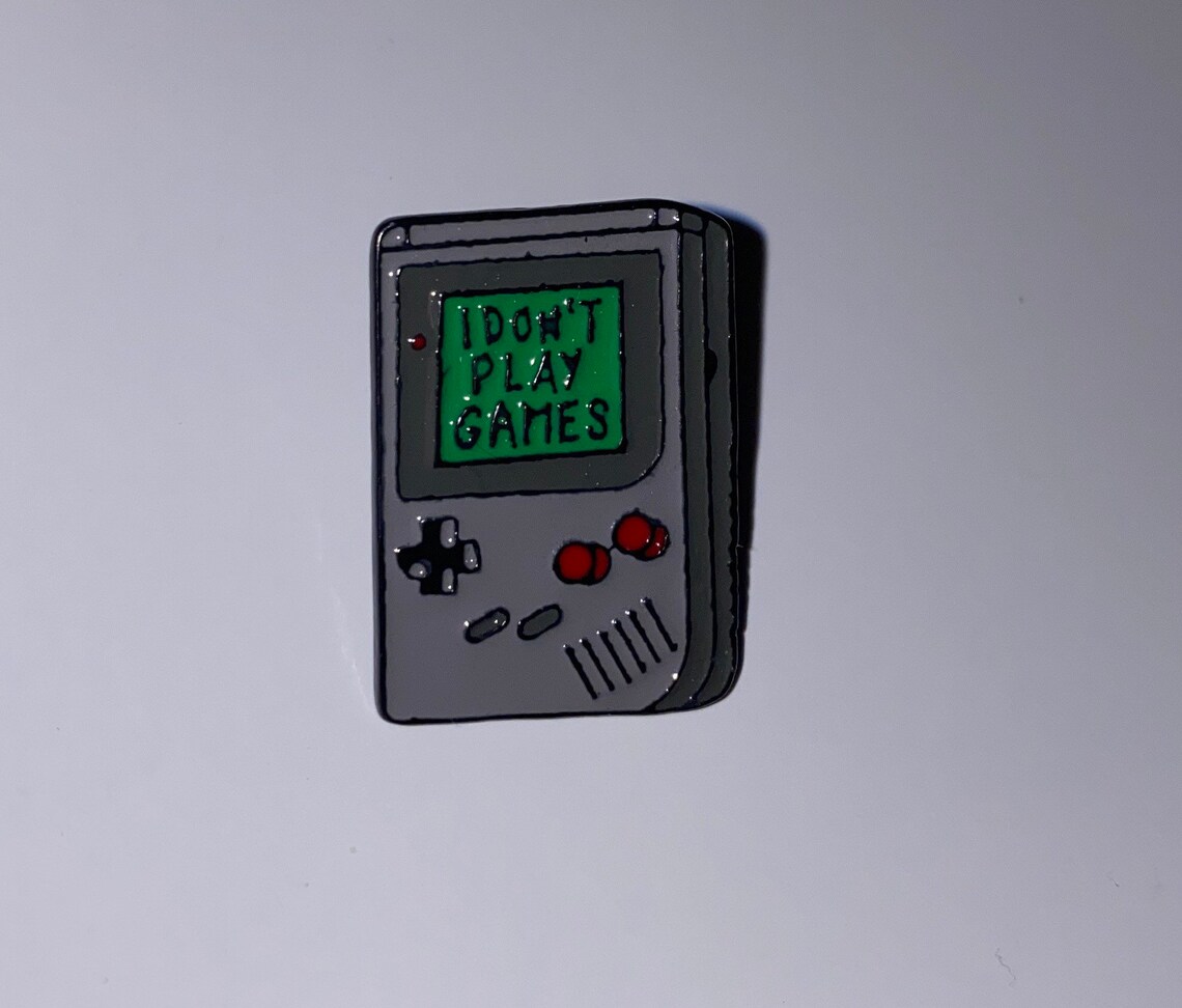 Gameboy Video Game Style Pin | Etsy