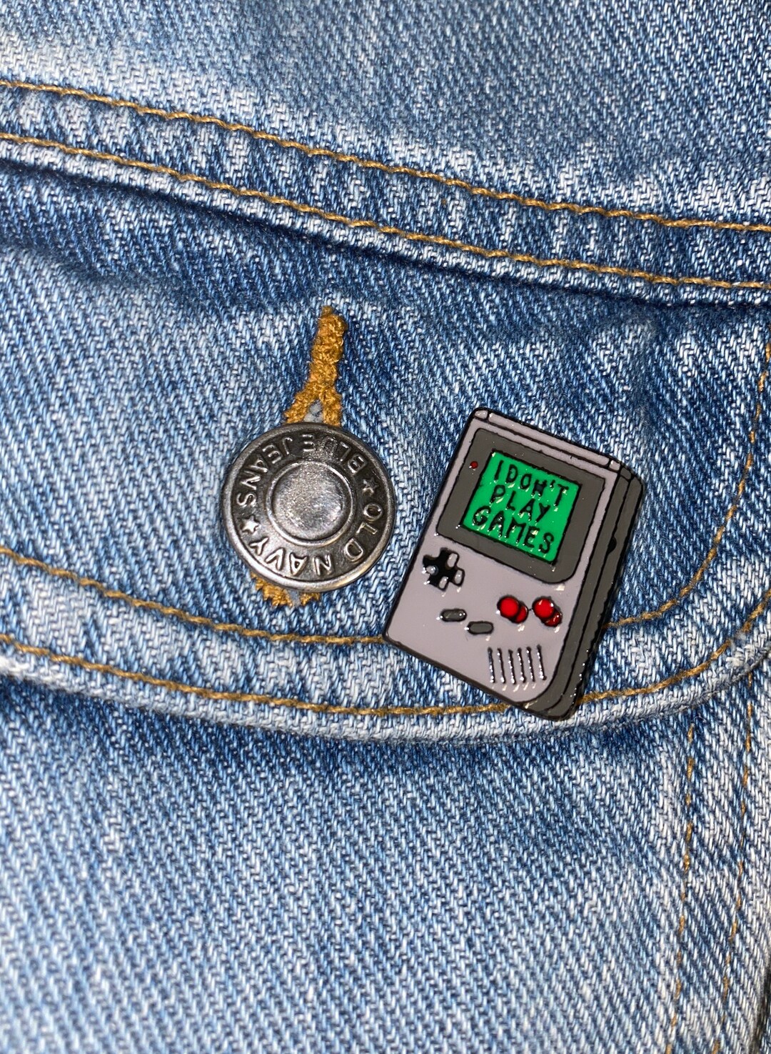 Gameboy Video Game Style Pin - Etsy