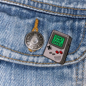 Gameboy Video Game Style Pin - Etsy