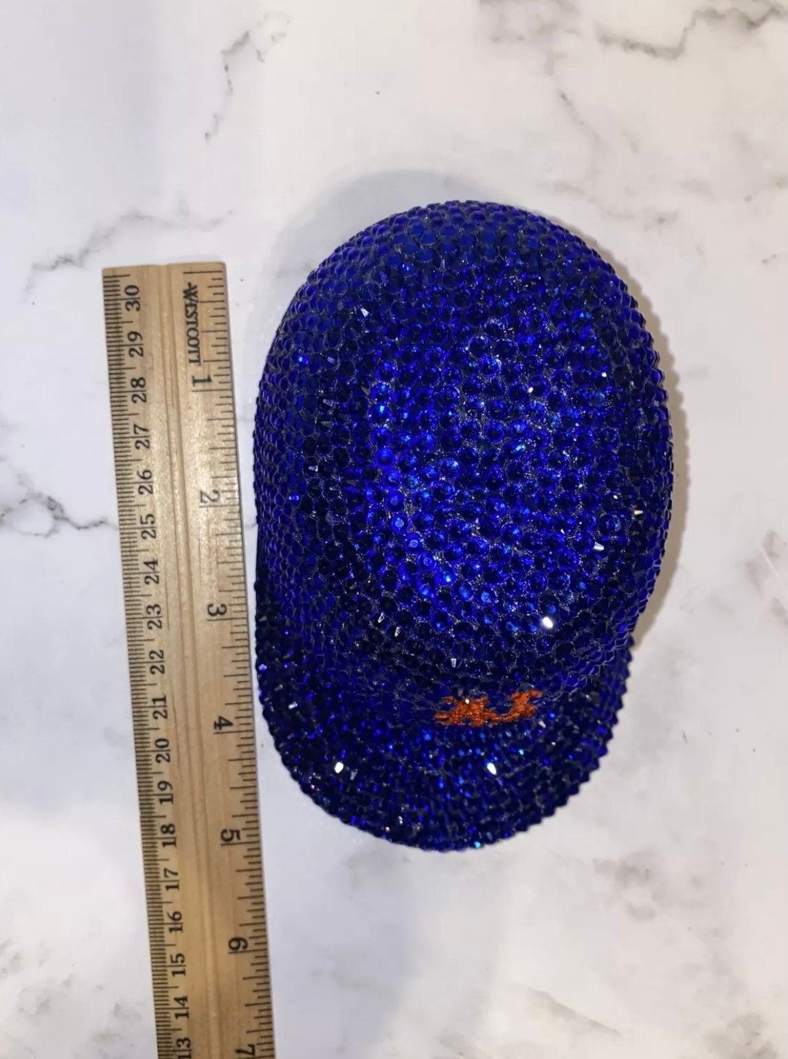 New York Mets Mini Bedazzled Crystal MLB Batting Helmet - Etsy