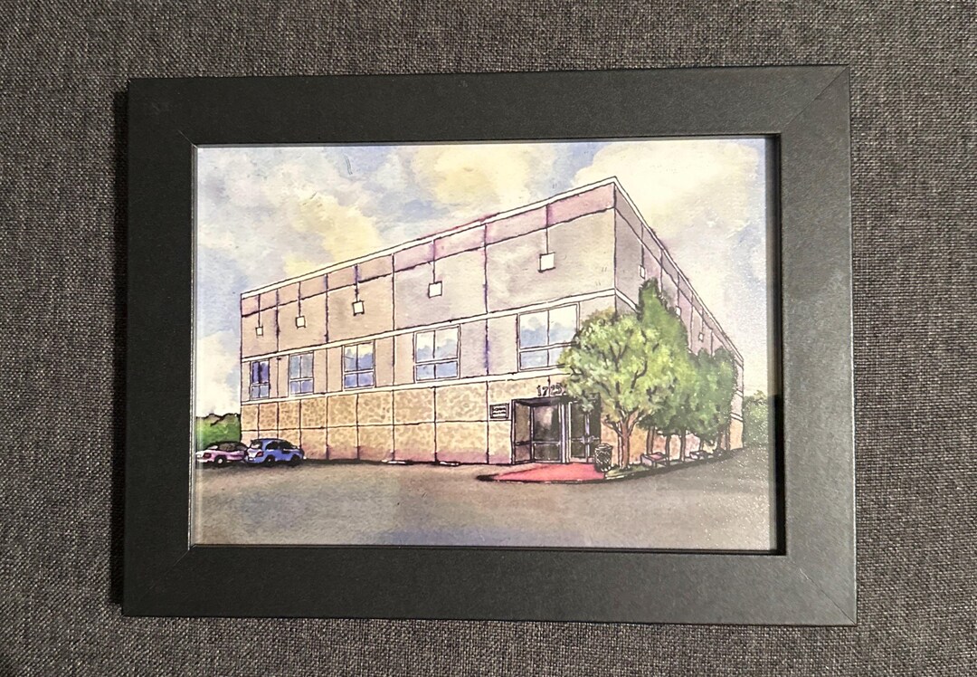 Pam’s the Office Framed Painting - Etsy