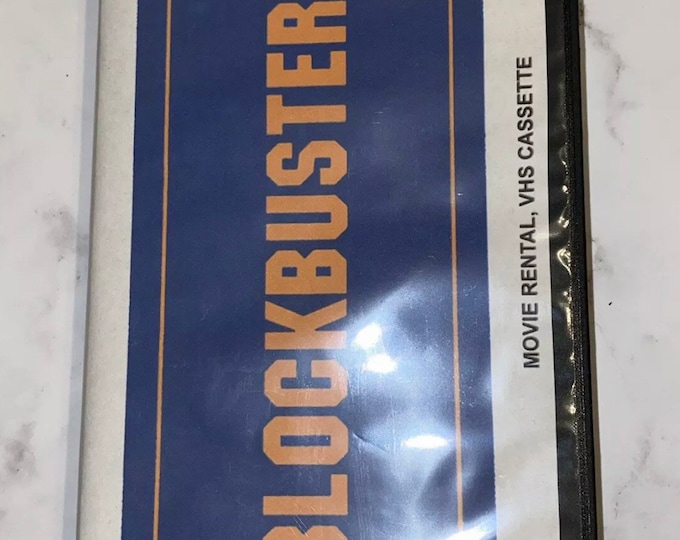 Blockbuster Video VHS Tape Storage Box - Etsy