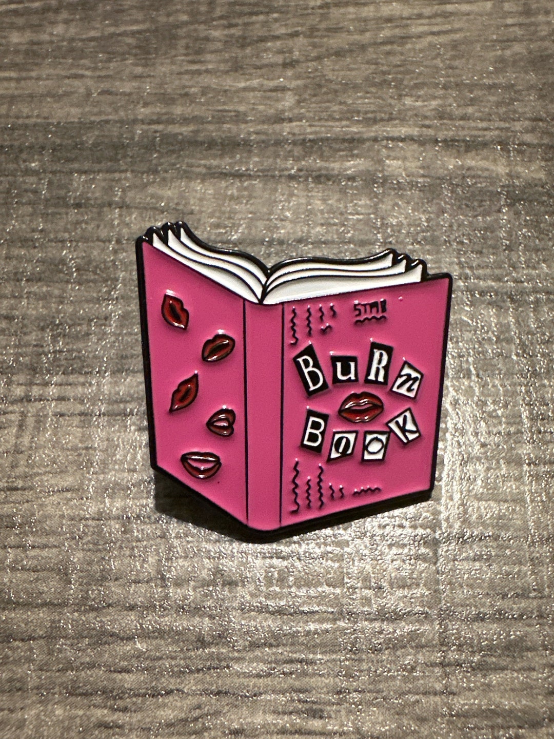 Mean Girls Burn Book Pin - Etsy