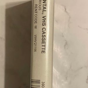 Blockbuster Video VHS Tape Storage Box - Etsy