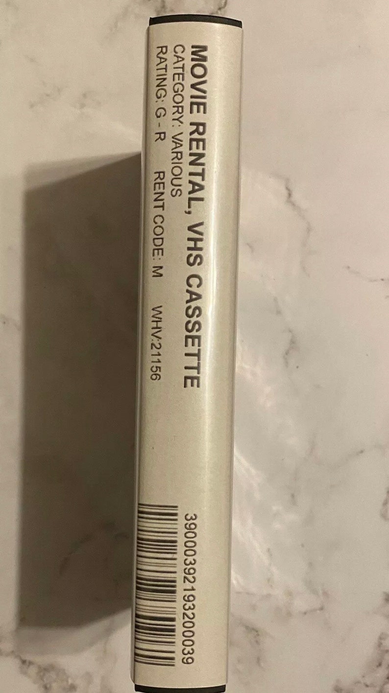 Blockbuster Video VHS Tape Storage Box - Etsy