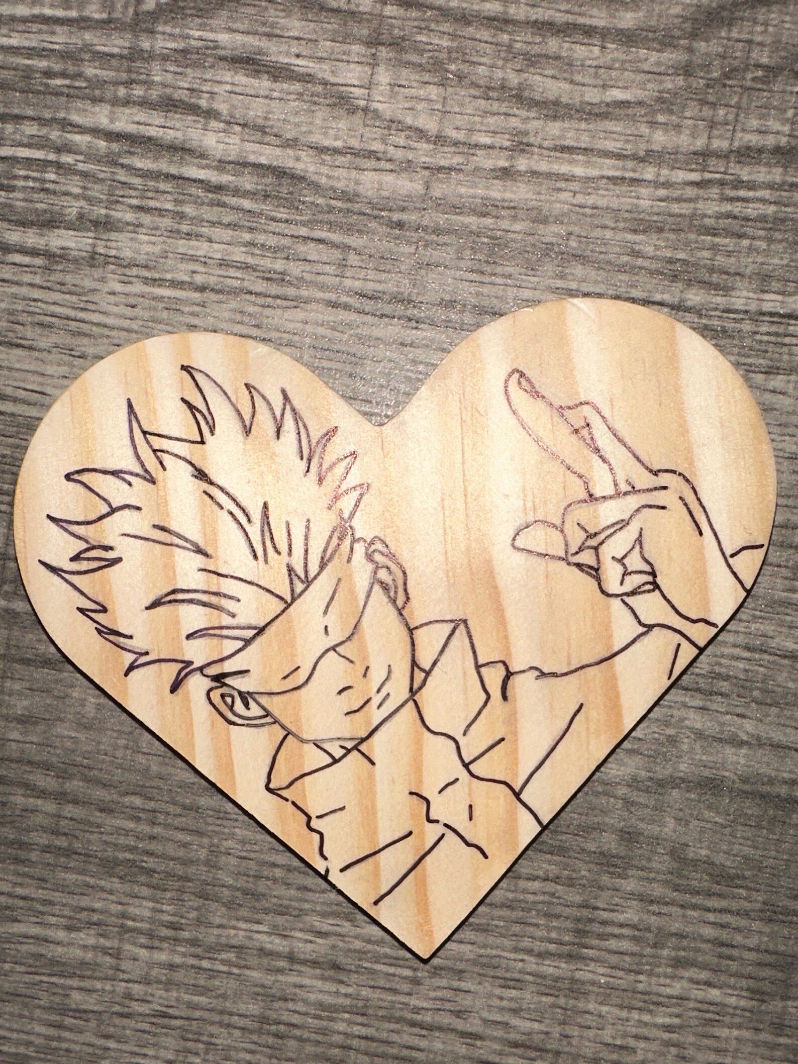 Jujutsu Kaisen Satoru Gojo Hand-drawn Coaster - Etsy