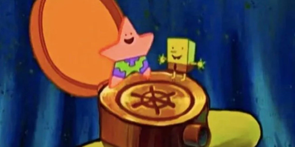 BFF Best Friends Forever Spongebob and Patrick Ring - Etsy