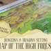 Map of High Forest (forgotten Realms Setting) | Dnd Map | GM Tools ...