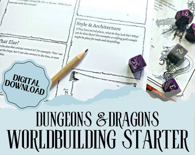 D&D Thief's Pack A4 Print // Dnd Gift Class Fantasy Items // Rogue ...