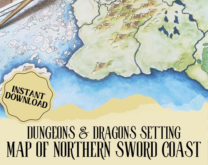 Map of Cormyr (forgotten Realms Setting) | Dnd Map | GM Tools | Faerûn ...