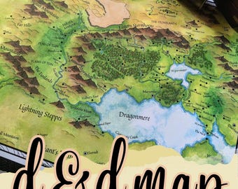 Map of Cormanthor (forgotten Realms Setting) | Dnd Map | GM Tools ...