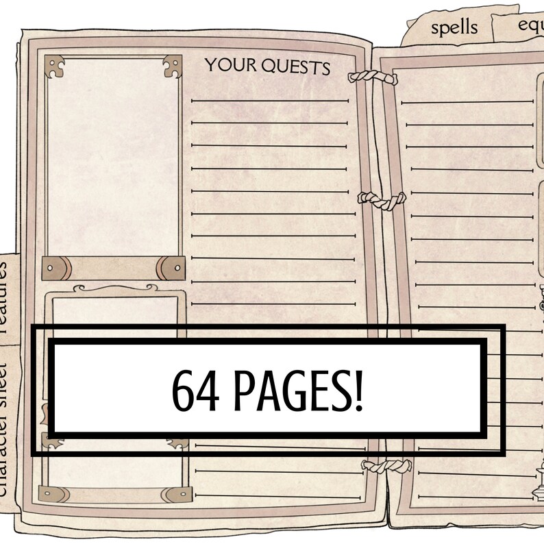 Digital Character Sheet | Goodnotes & Notability | Dnd Resources ...