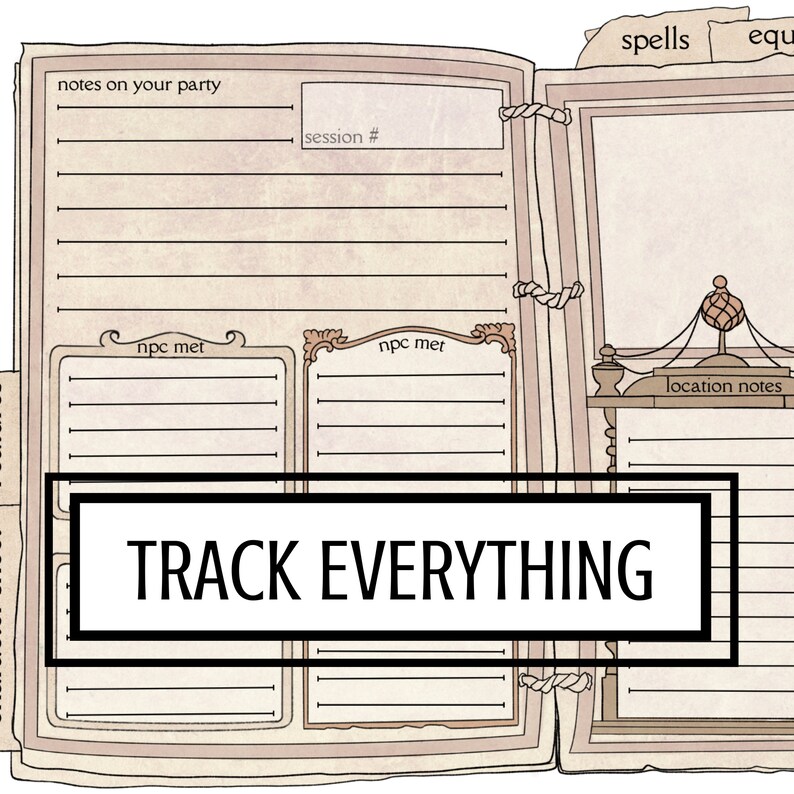 Digital Character Sheet | Goodnotes & Notability | Dnd Resources ...