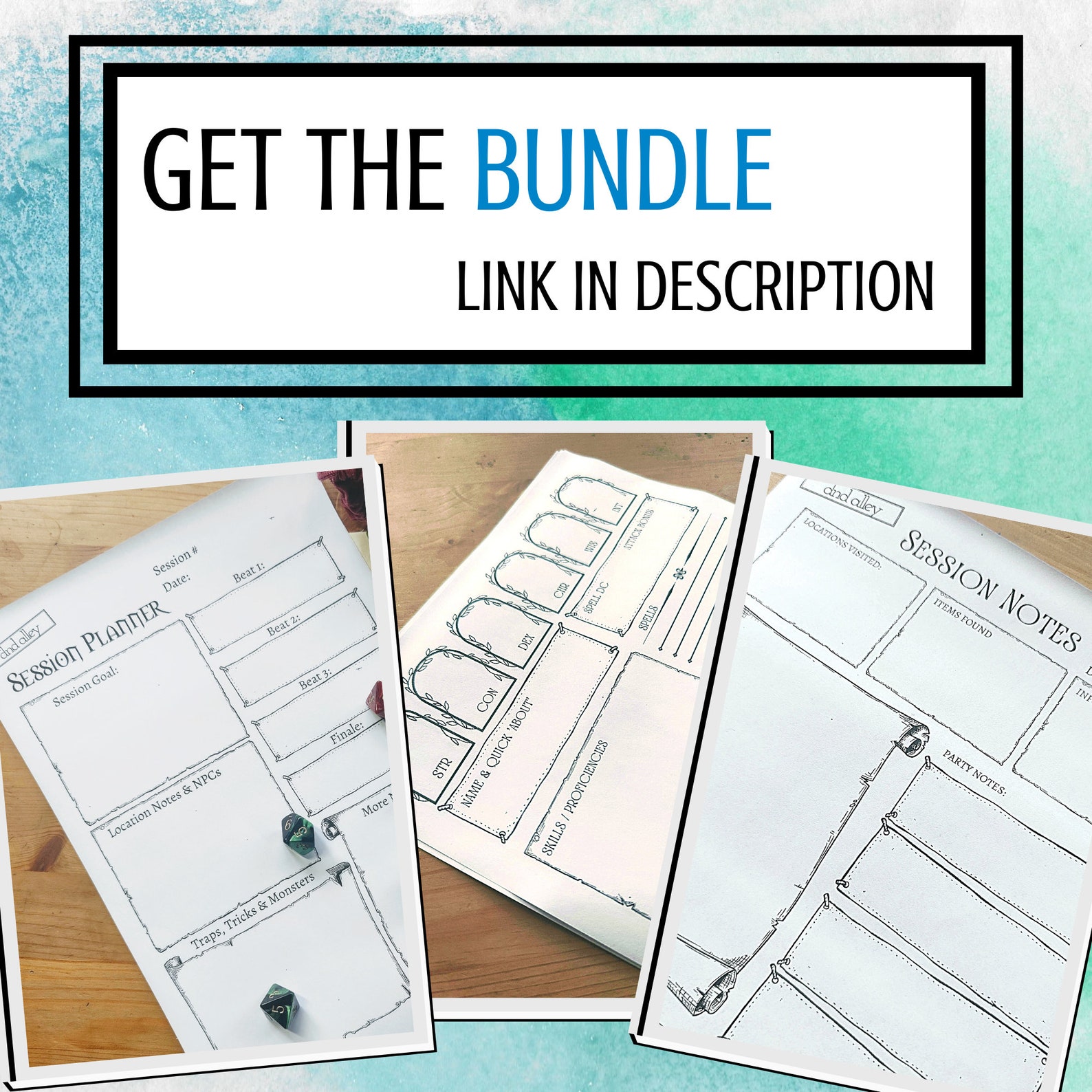 Dnd Session Notes Perfect for Session Summaries Adventure - Etsy