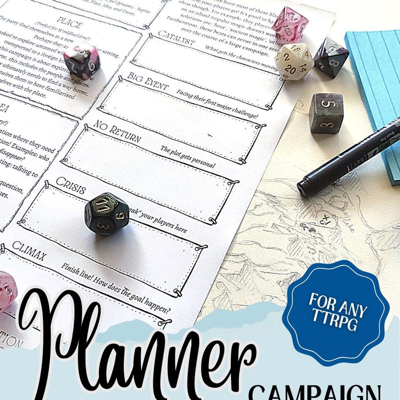 Dm Campaign Organizer - Etsy UK