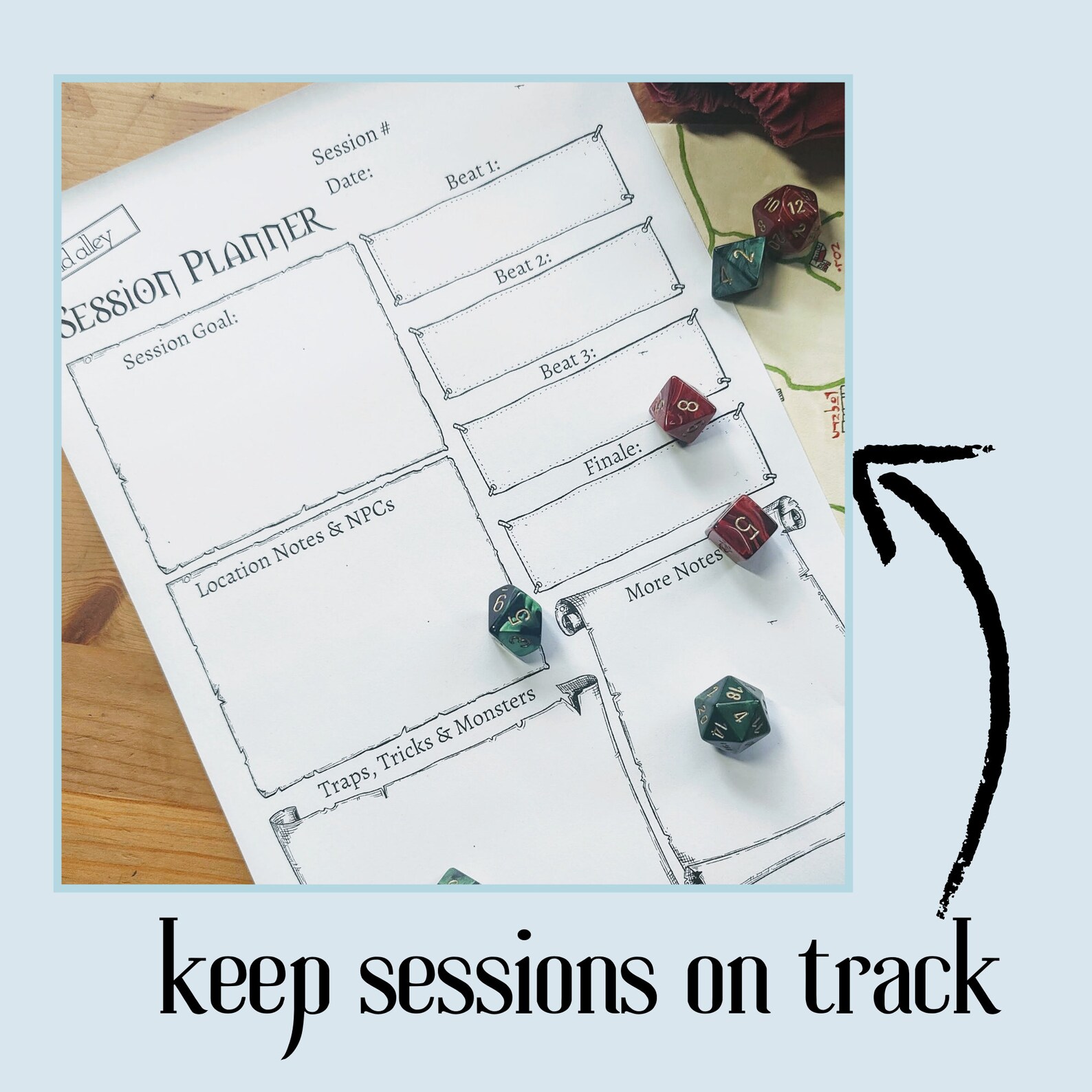 Dungeon Master Adventure Planner | Kick off & Run Your Next Dnd ...