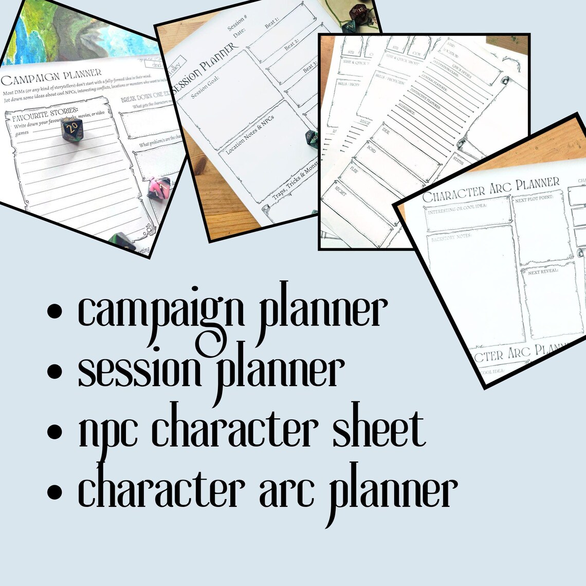 Dungeon Master Adventure Planner | Kick off & Run Your Next Dnd ...