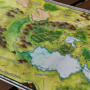 Map of Cormyr (forgotten Realms Setting) | Dnd Map | GM Tools | Faerûn ...