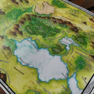 Map of Cormyr (forgotten Realms Setting) | Dnd Map | GM Tools | Faerûn ...