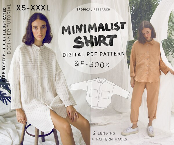 Easy Shorts Pattern Pdf XS-XXL Elastic Shorts Pdf Sewing Pattern ...