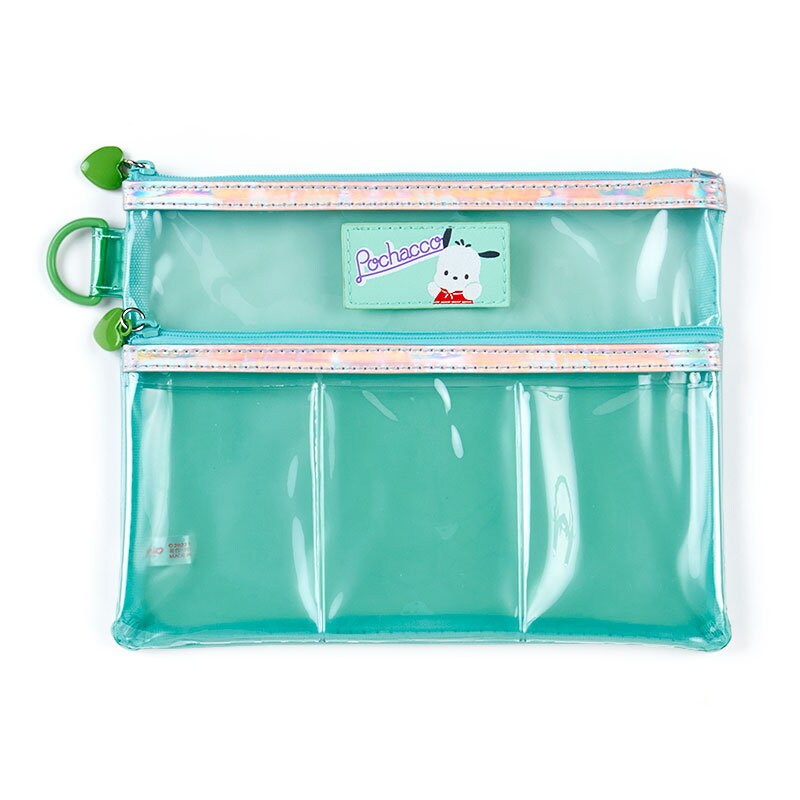 Japan Kawaii Cartoon Characters Clear Two Layer Pencil Case Pen Pouch ...