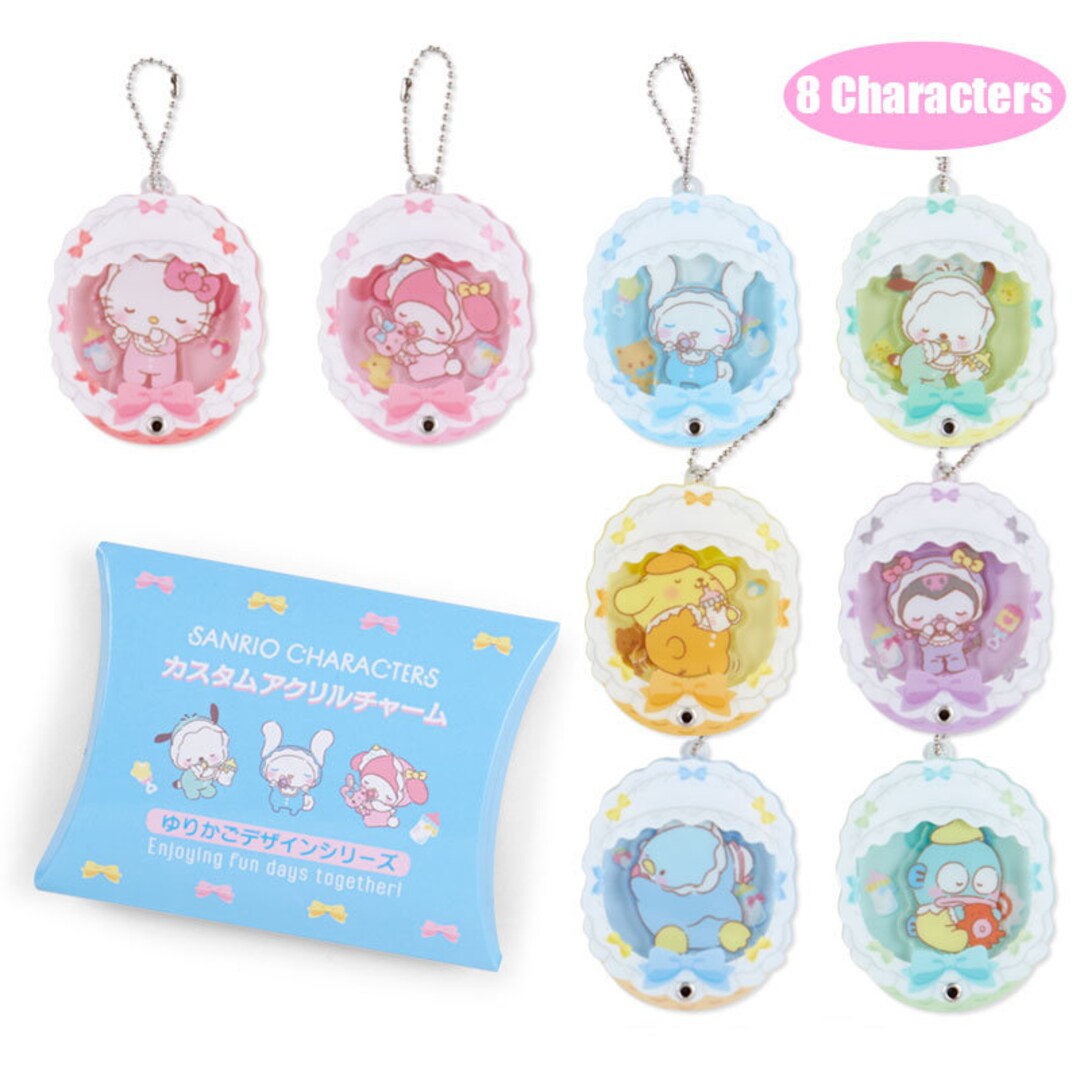 Japan Kawaii Cartoon Characters Acrylic Charm cradle Style - Etsy