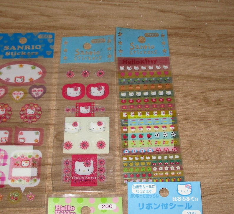 Japan Kawaii Cartoon Character Sticker old School | Etsy