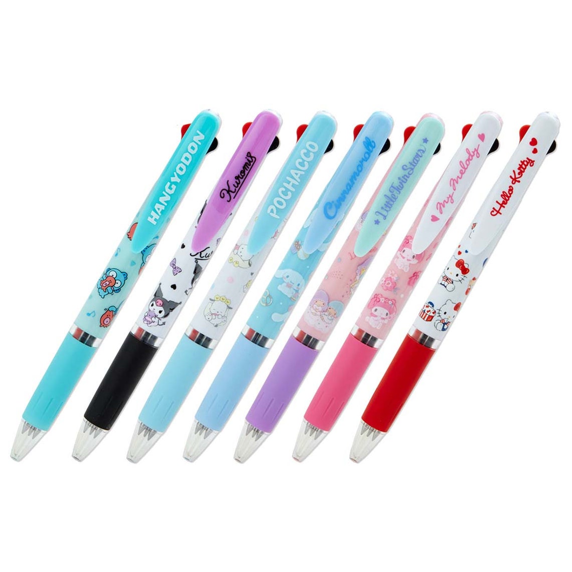 Japan Kawaii Cartoon Character Jetstream 3 Color Ballpoint Pen - Etsy