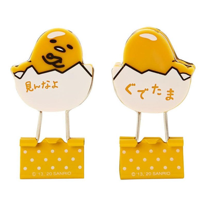 Japan Kawaii Cartoon Character Binder Clips Paper Clips - Etsy