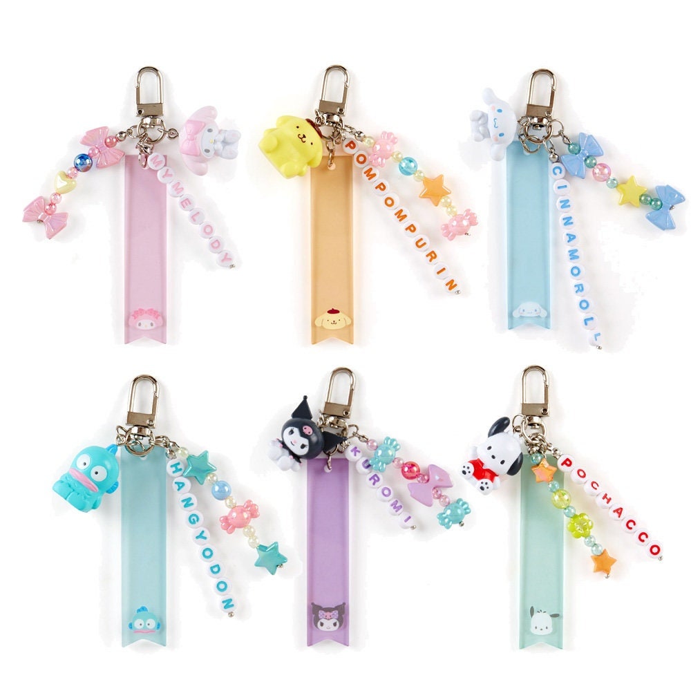 Japan Kawaii Cartoon Character Name Tag Charm - Etsy