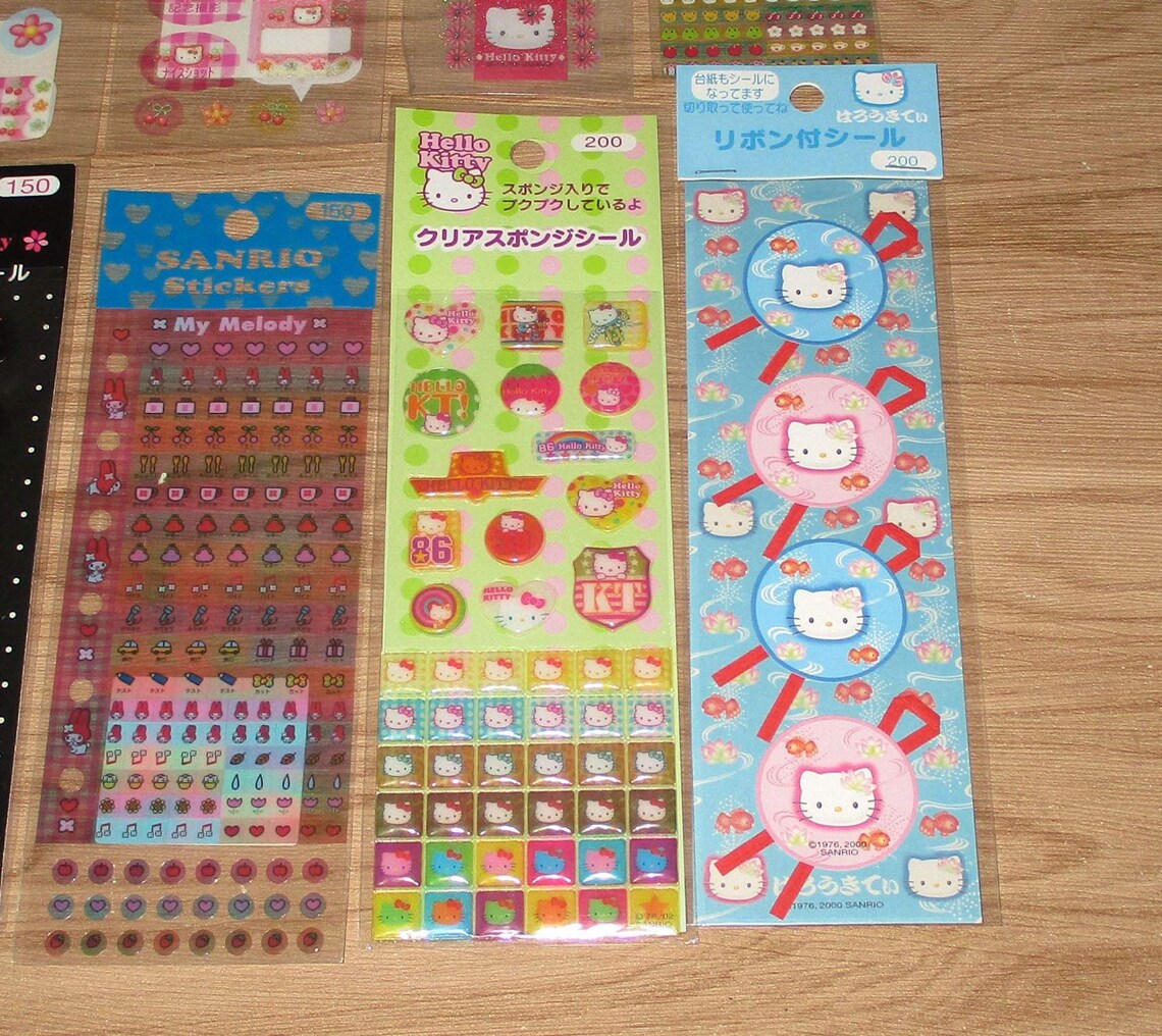 Japan Kawaii Cartoon Character Sticker old School | Etsy