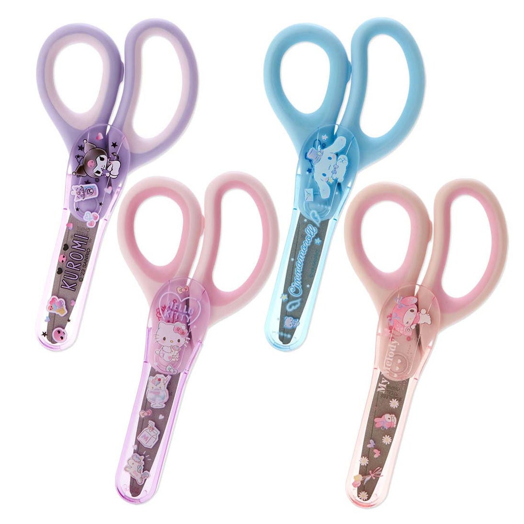 Japan Kawaii Cartoon Character Scissors With Cover - Etsy